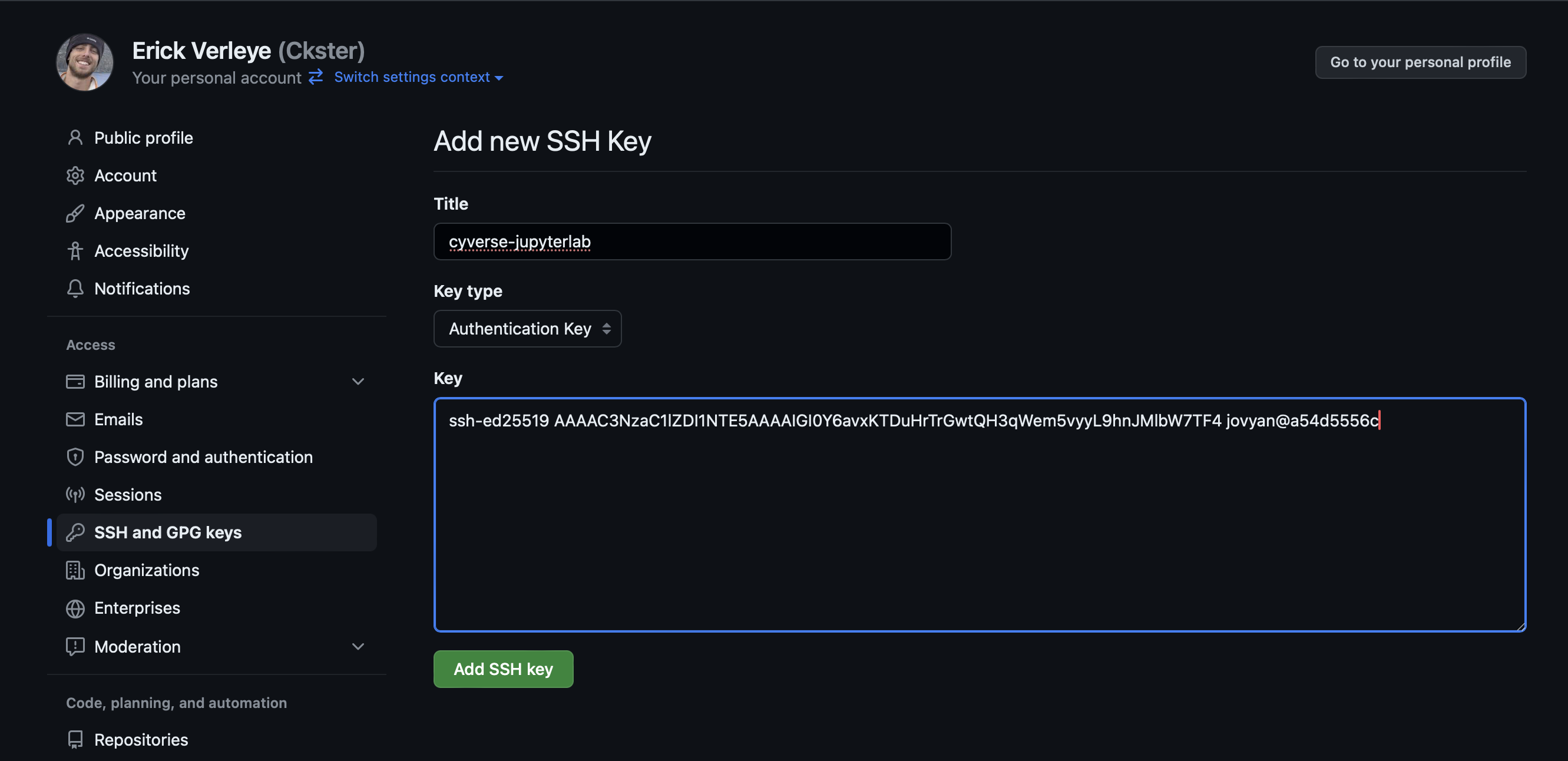 Cyverse basics - ESIIL Postdoctoral Researcher OASIS
